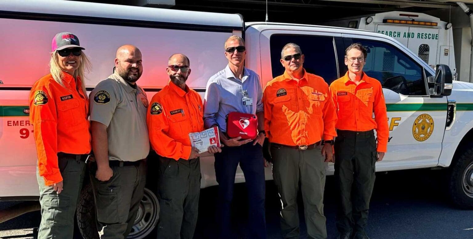 Nevada County Search and Rescue Volunteers Receive Essential Donation ...